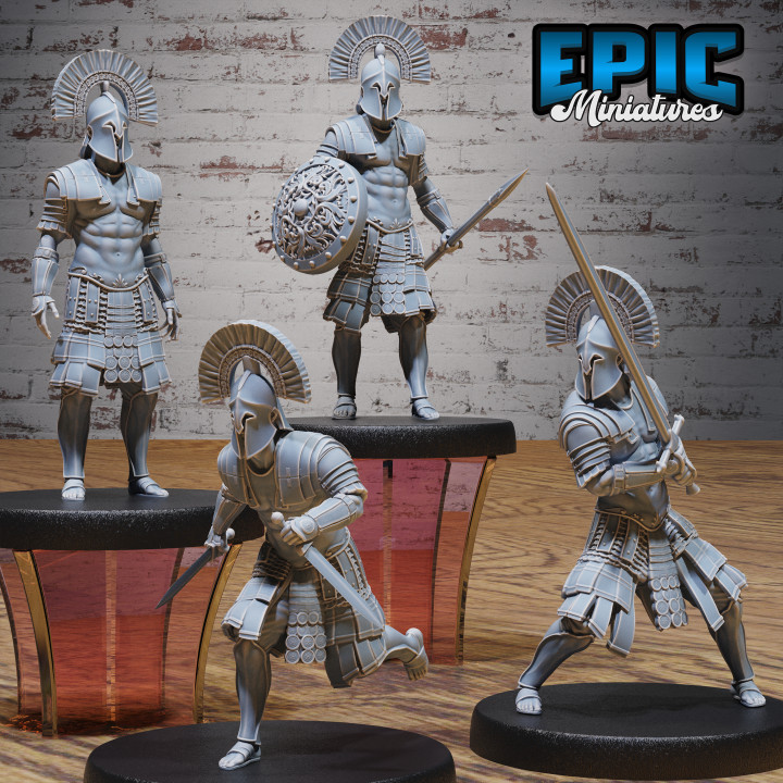 3D Printable Olympian Legends Set / Roman & Greek Gods Encounter ...