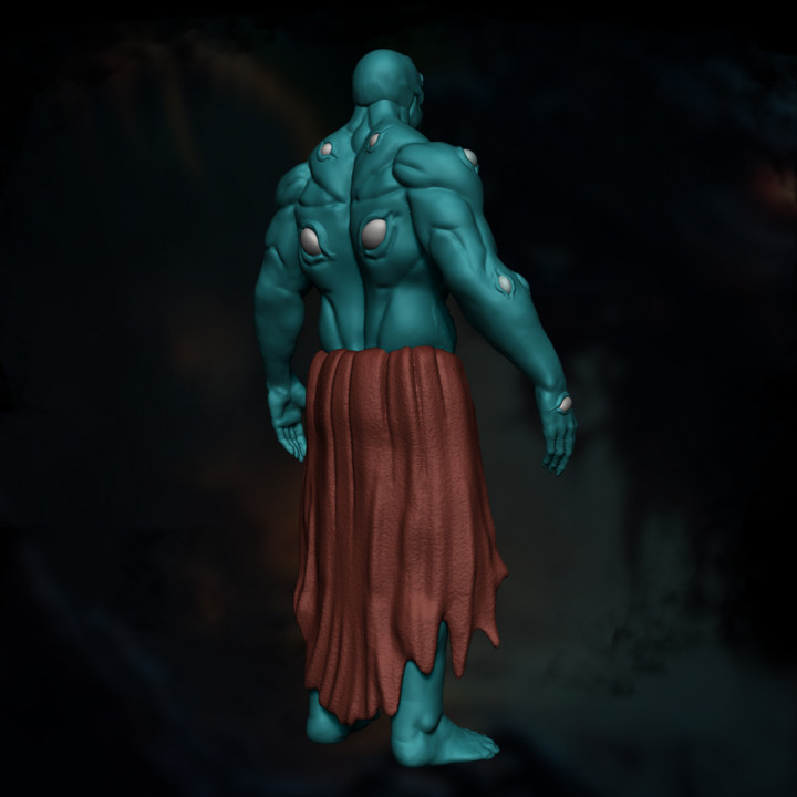 3D Printable Eye Golem by Monster Atlas