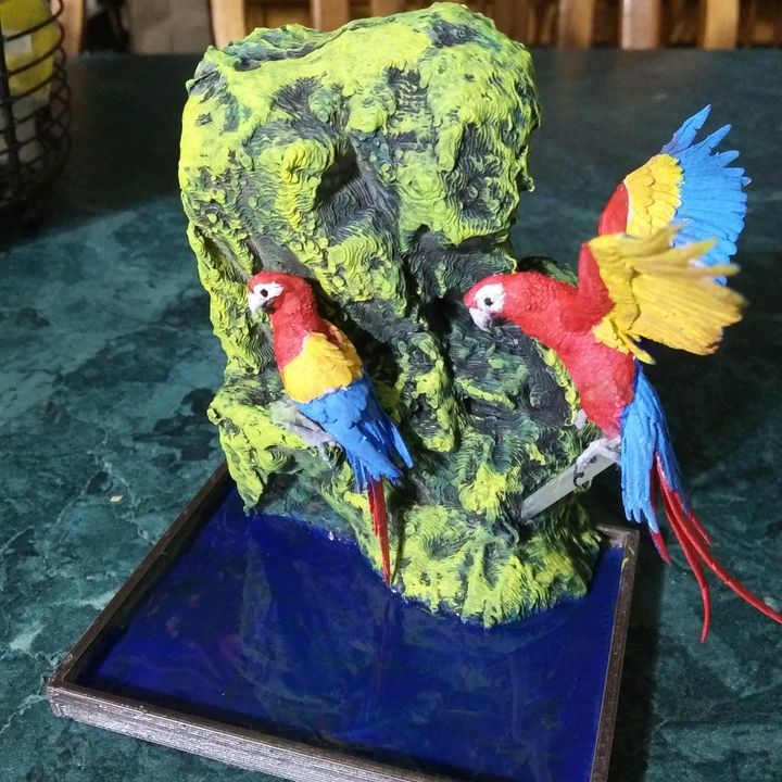 3D Print of Scarlet Macaws (Ara macao) by rodbatschelet