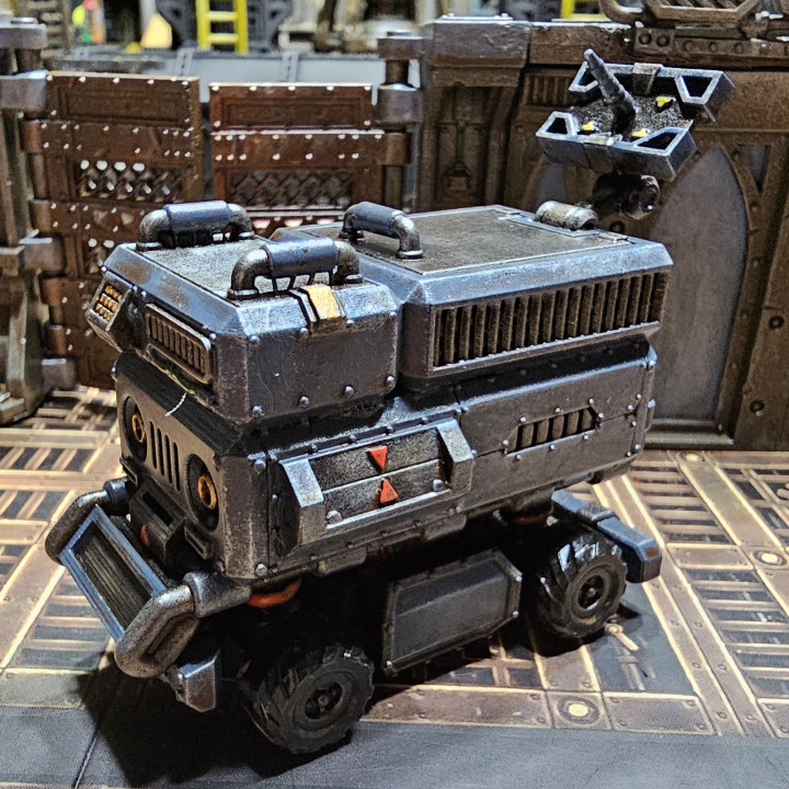 3D Print of Delivery Bot by billguyer