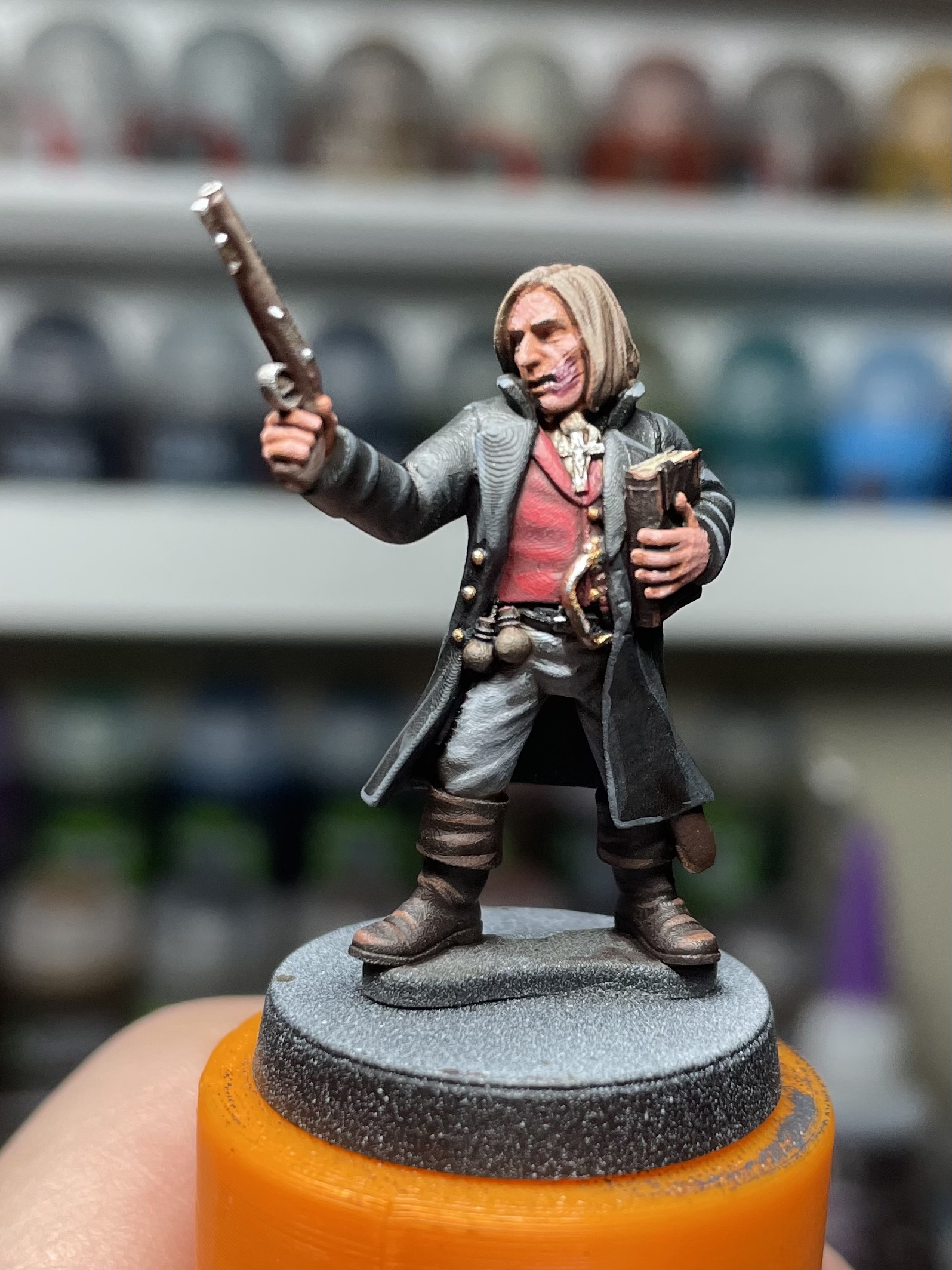 3D Printable Rene Dupont - Supernatural Investigator by Lost Heresy Miniatures