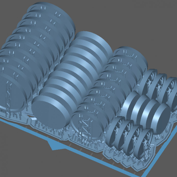 3D Printable PRE-SUPPORTED thicc Plain Bases for Resin or FDM by ...