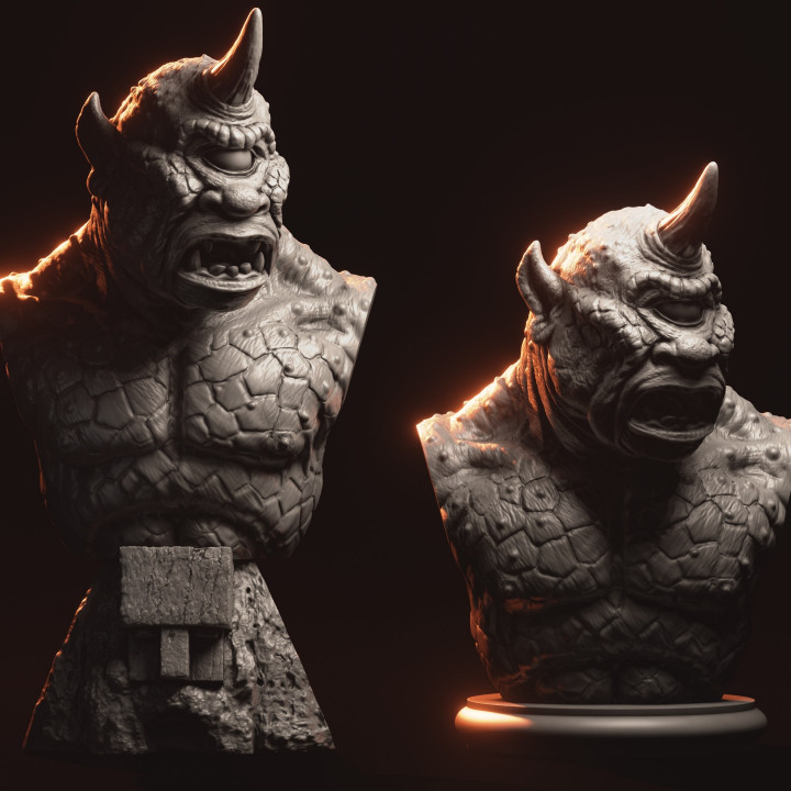 3D Printable Cyclops busts by SabertoothCollectibles