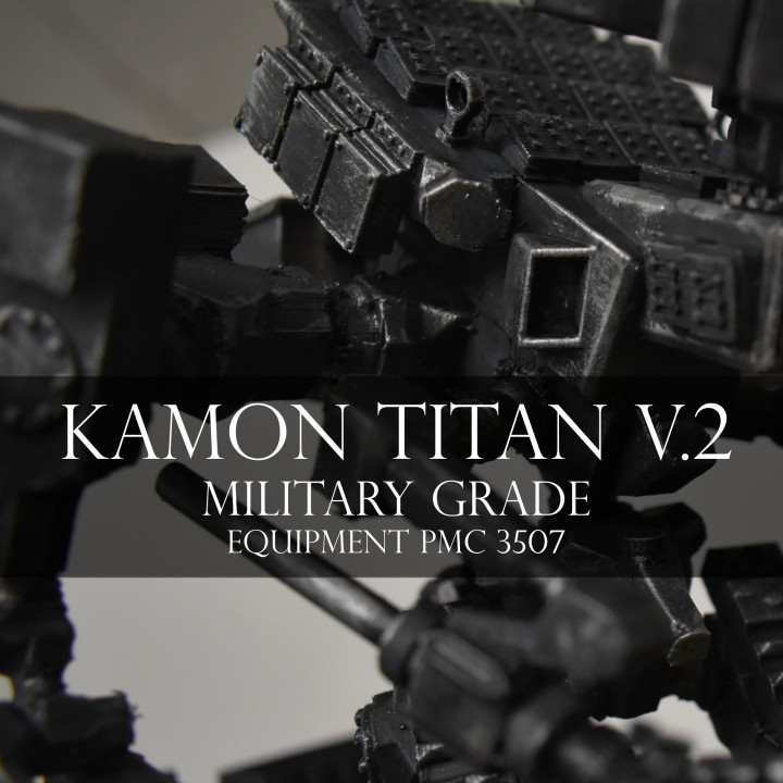 3D Printable KAMON - Titan v.2 by John Larsson