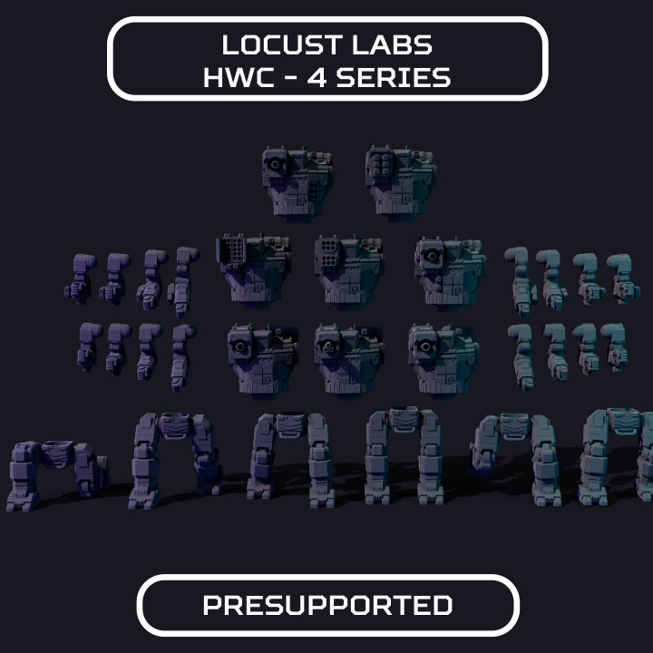 3D Printable 6mm HWC - 4 Series by Locust_Labs