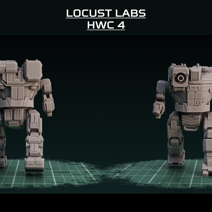 3D Printable 6mm HWC - 4 Series by Locust_Labs
