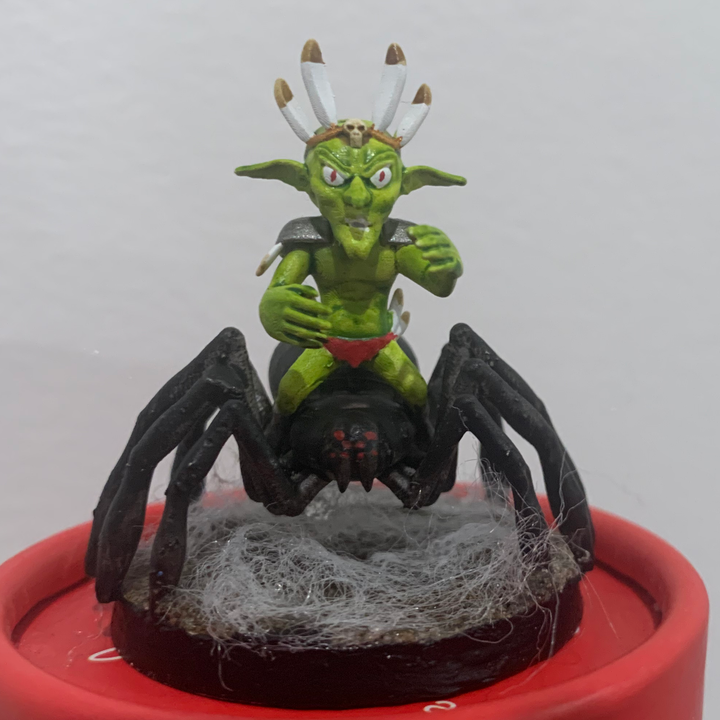 3D Printable Spider Rider by Big Chicken Miniatures