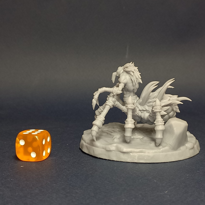 3D Printable Crypt Fiend - 32mm scale pre-supported miniature by ...