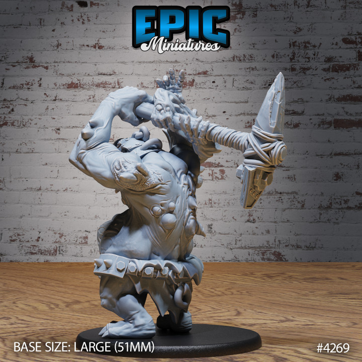 3D Printable Troll Mutant Set / Evil Ogre / Male Sewers Beast / Pipe ...