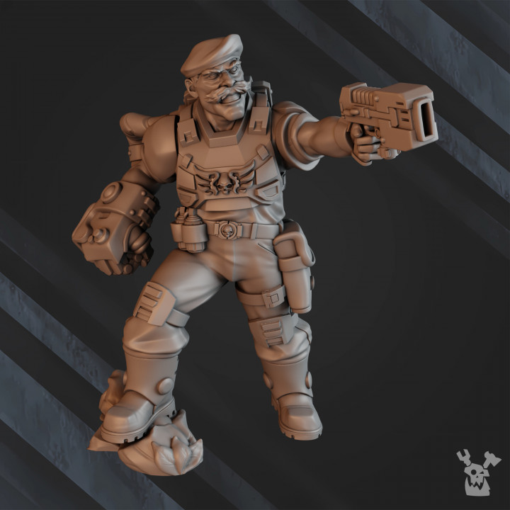 3D Printable Green Hell Division Commando Squad by dakkadakka.store