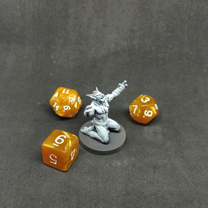 3D Printable Blood For The Old God - Male Blood Cultist B by Imagine Minis