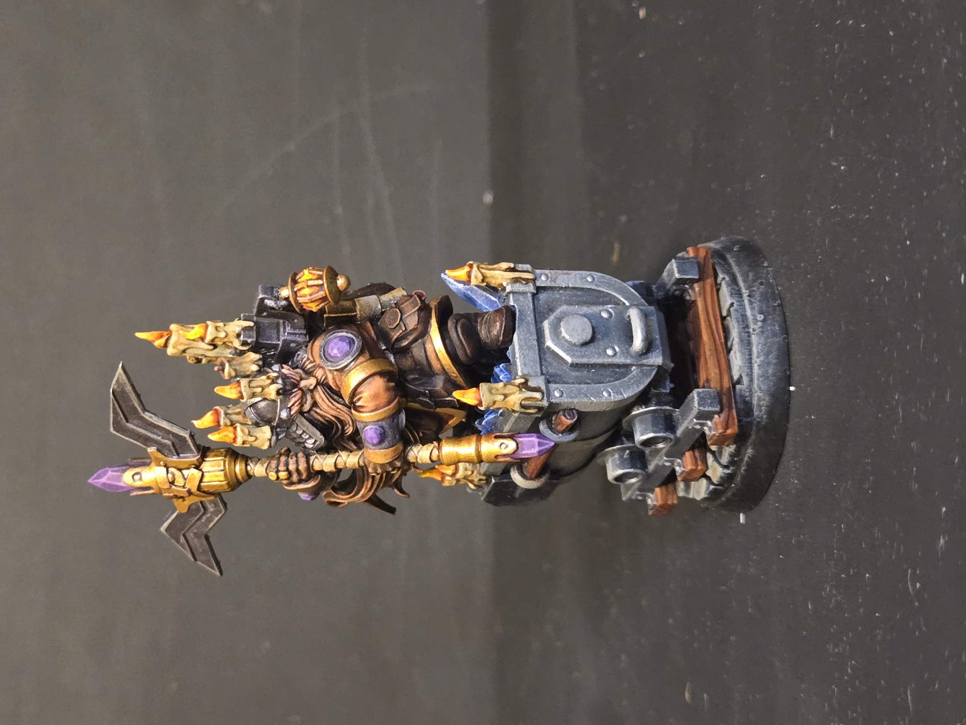 3D Printable Overman Miner Hero - Dwarven Holds by Titan Forge Miniatures