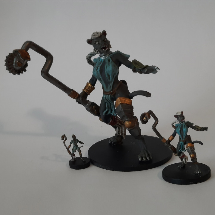 3D Printable Pantera - A Female Mutant Panther by Dark-Platypus Studio