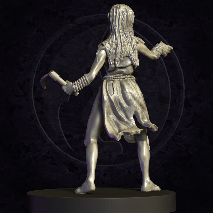 3D Printable Samara - A Female Monk by Dark-Platypus Studio