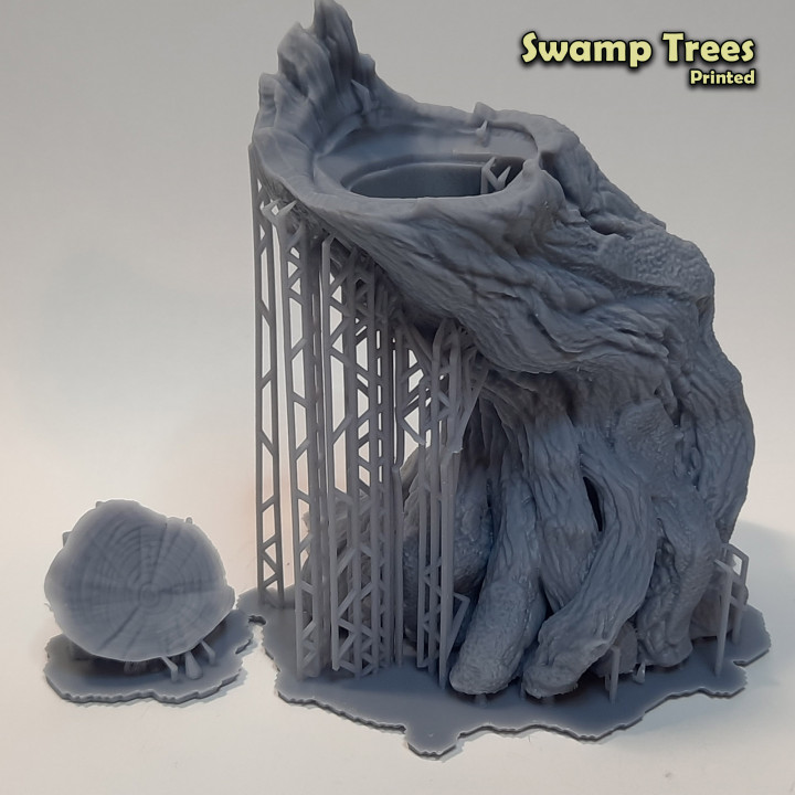 3D Printable Elder Swamp Tree - Scatter Terrain by Dark-Platypus Studio