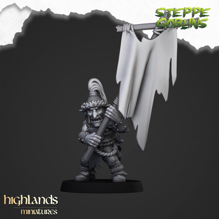 3D Printable Steppe Goblins - Highlands Miniatures by Highlands Miniatures