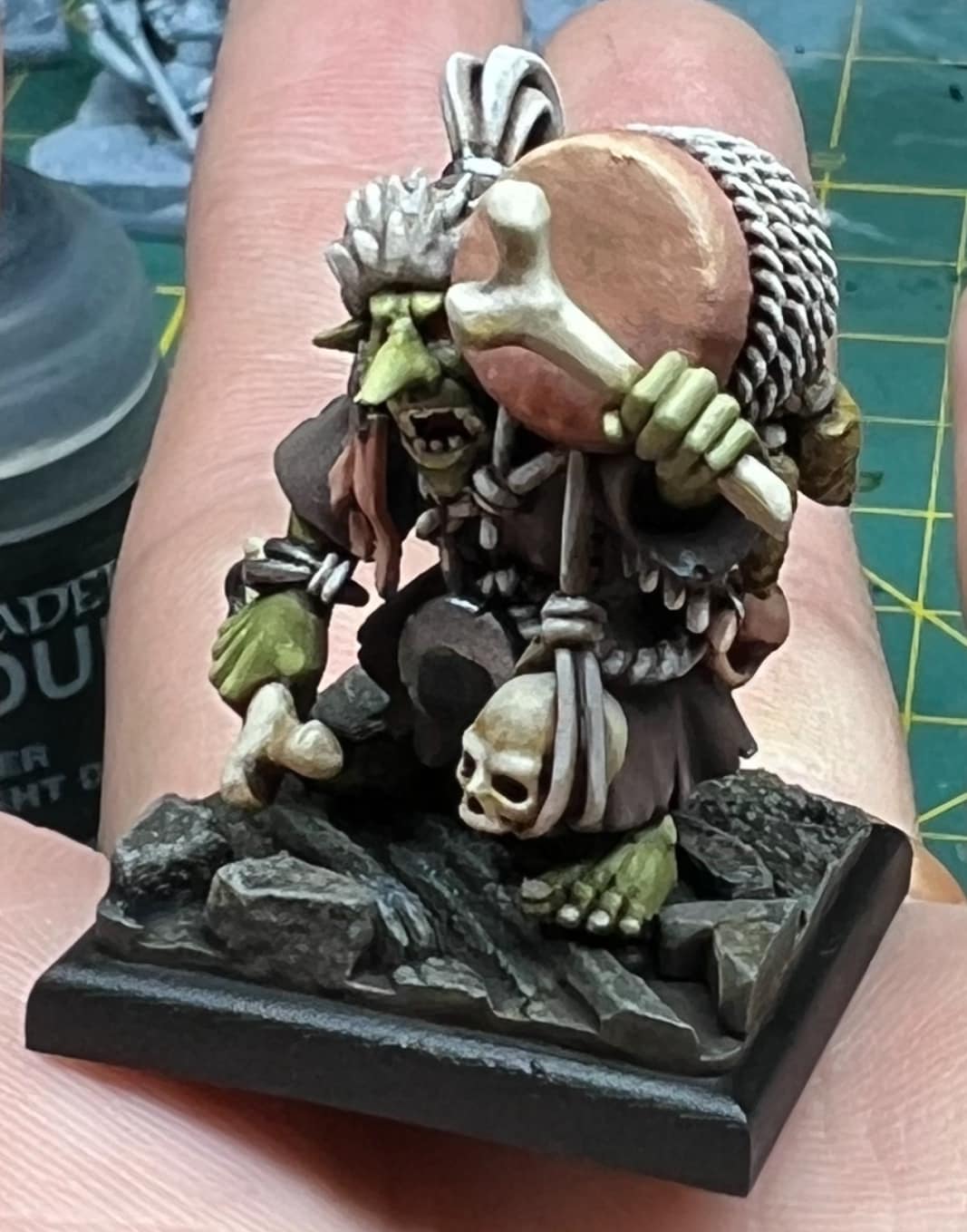 3D Printable Steppe Goblin Shaman - Highlands Miniatures by Highlands ...