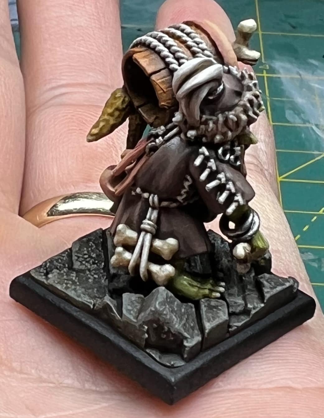 3D Printable Steppe Goblin Shaman - Highlands Miniatures by Highlands ...