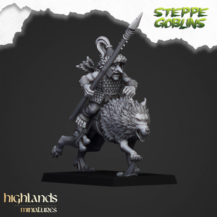 3D Printable Mounted Steppe Goblins - Highlands Miniatures by Highlands ...
