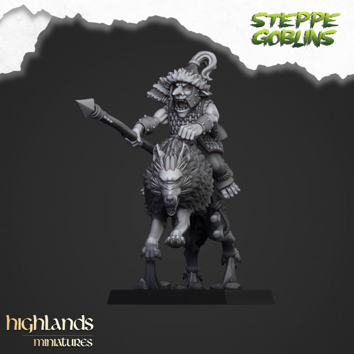 3D Printable Mounted Steppe Goblins - Highlands Miniatures by Highlands ...