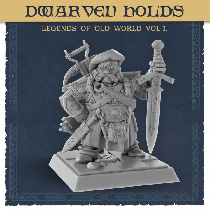 3D Printable Hillhamers Highlander - Dwarven Holds by Titan Forge ...