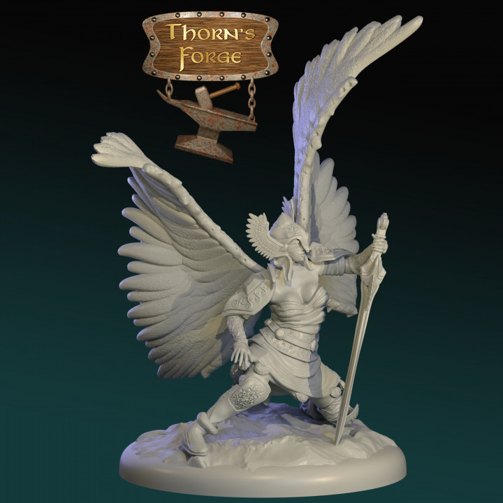 3D Printable Angels Awakening : a 32mm/75mm miniature Collection by ...