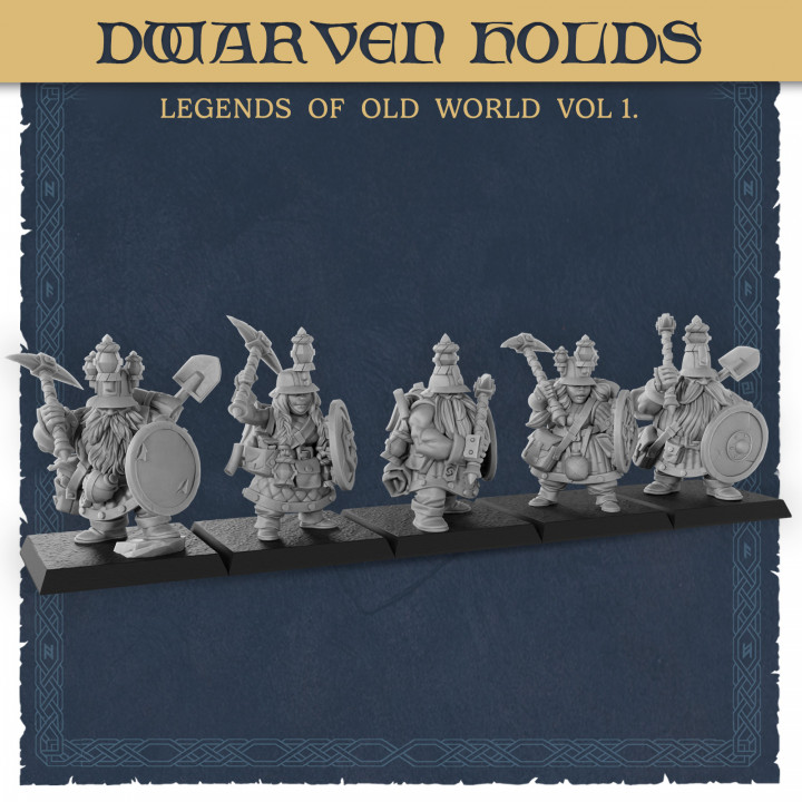 Dwarven Holds - Legends of Old World vol1. Campaign - MyMiniFactory