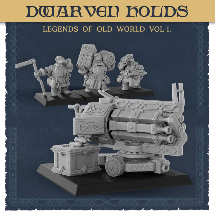 Dwarven Holds - Legends of Old World vol1. Campaign - MyMiniFactory