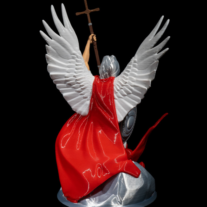 3D Printable Saint Michael by Stlflix