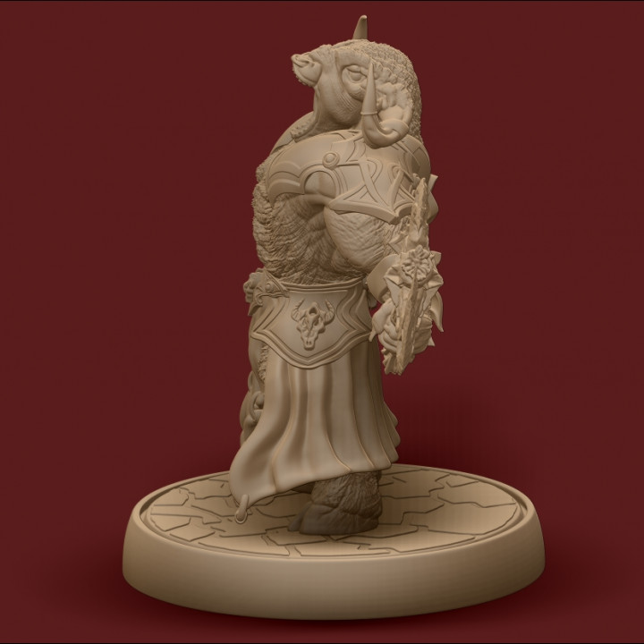 3D Printable Table games,,shouting miniotaur by Figures3d