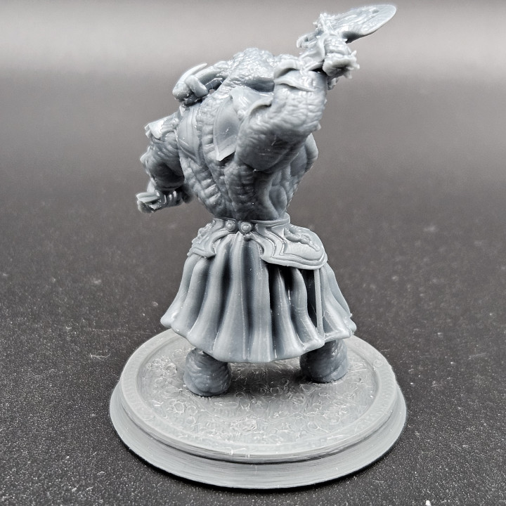 3D Printable table games, fighting minotaur by Figures3d
