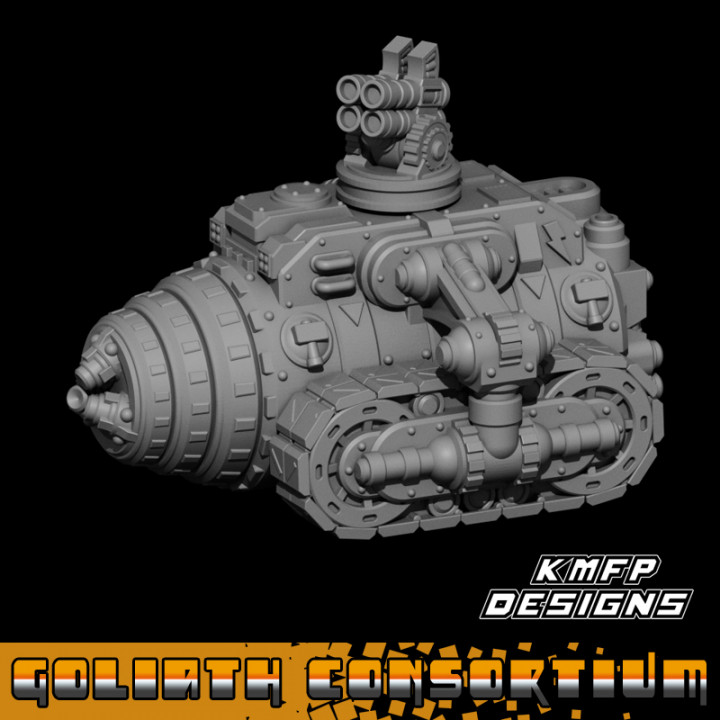 3D Printable Goliath Consortium Exo-Crawler by KMFP Designs