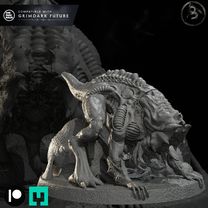 3D Printable The Scourge: TheFirst Scourge by bLUARt