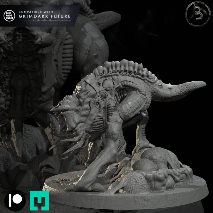 3D Printable The Scourge: TheFirst Scourge by bLUARt