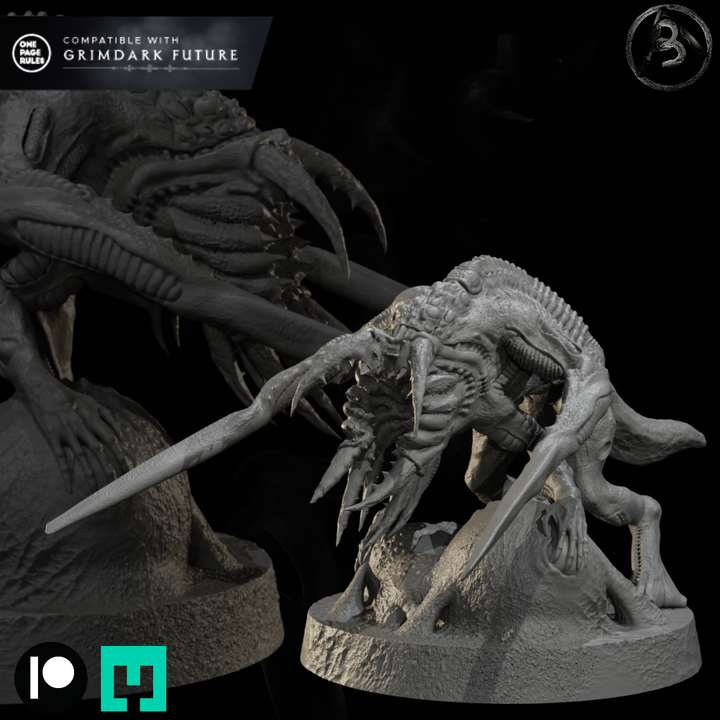 3D Printable The Scourge: TheSecond Scourge by bLUARt