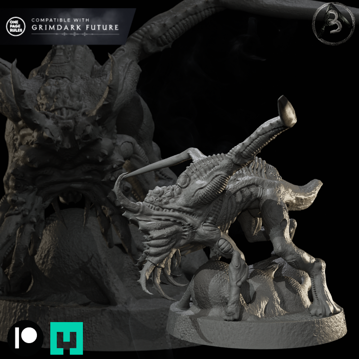 3D Printable The Scourge: TheSecond Scourge by bLUARt