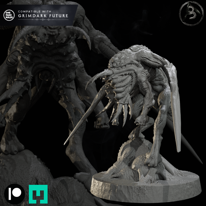 3D Printable The Scourge: TheSecond Scourge by bLUARt
