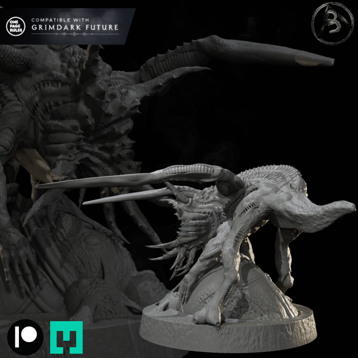 3D Printable The Scourge: TheSecond Scourge by bLUARt
