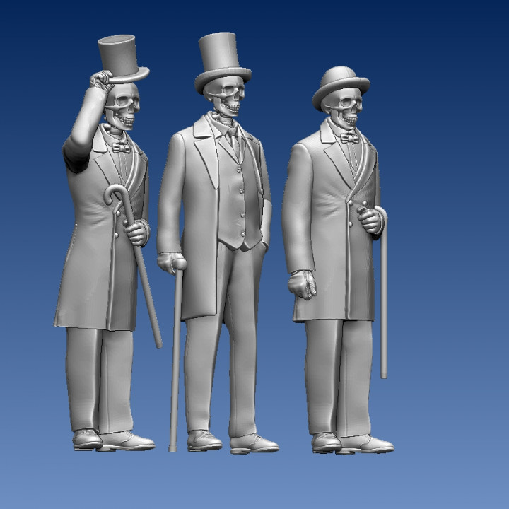 3D Printable skeletons by Dmitry Tishchenkov