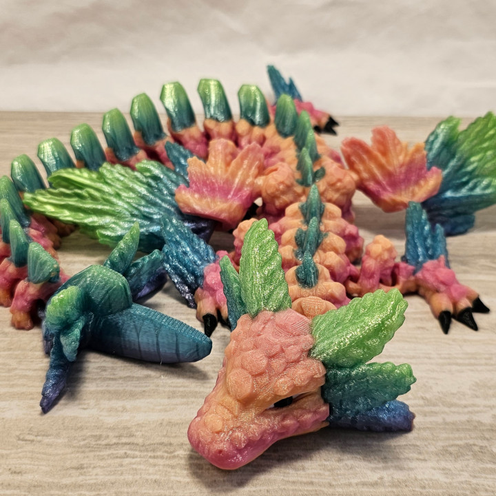 3D Print of Axolotl Dragon by 3dPrint.Driect