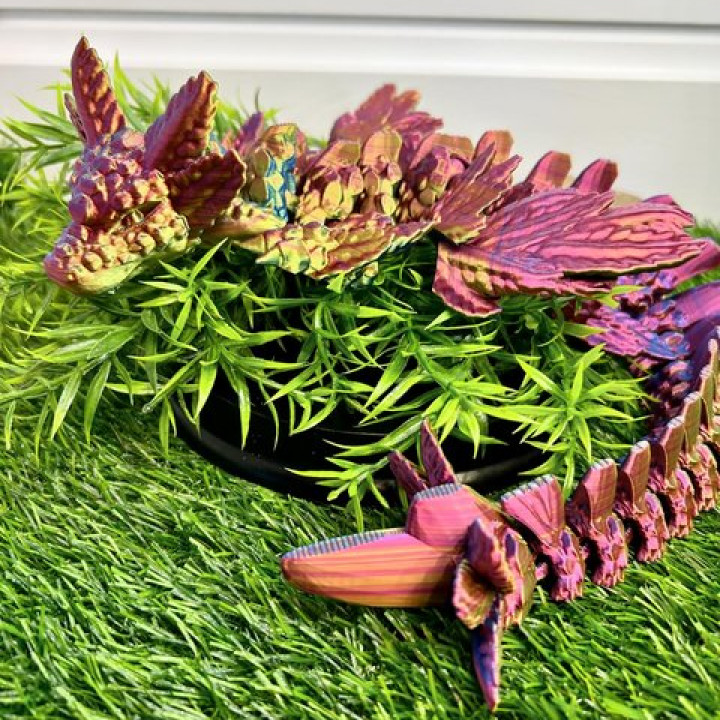 3D Print of Axolotl Dragon by luispacheco1