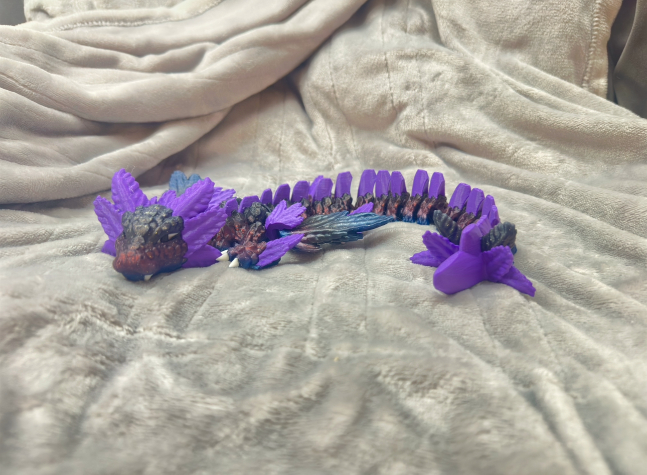 3D Printable Axolotl Dragon by Cinderwing3D