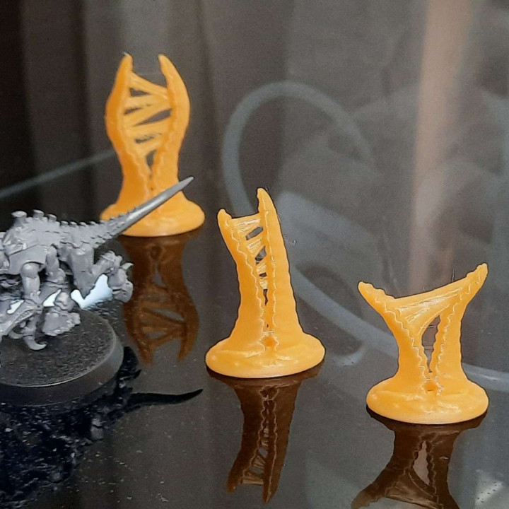 3D Print of Alien Flora #3 - Carnivorous Plants by jeffjedi