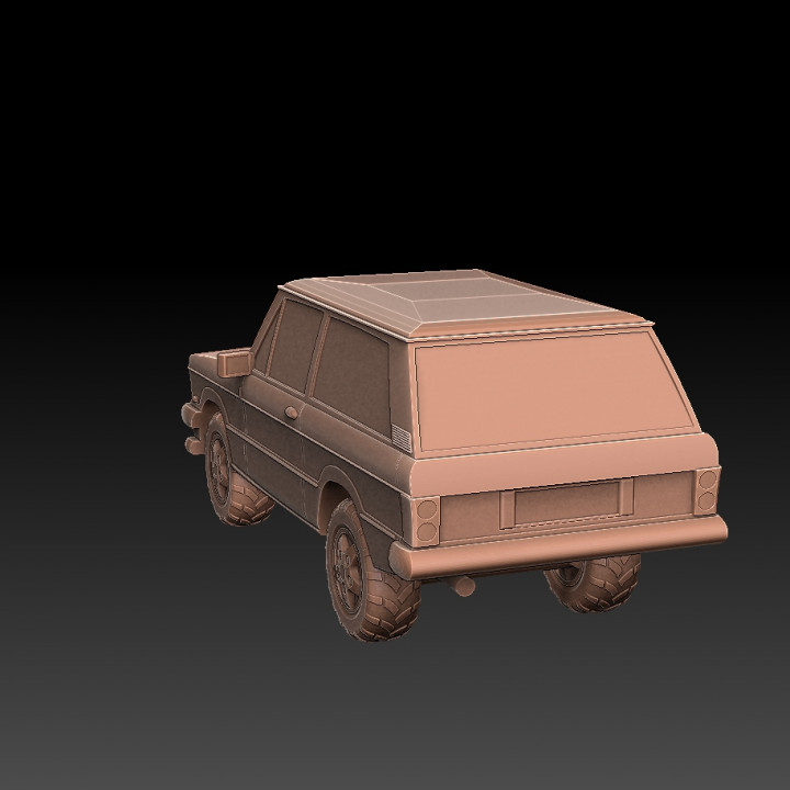 3D Printable Range Rover Classic by Sharedog Miniatures