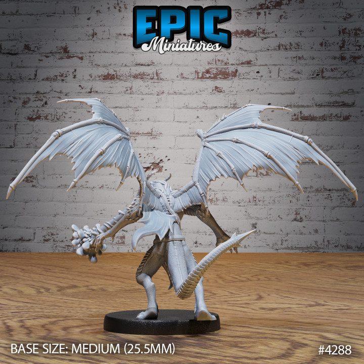 3D Printable Draconic Demon Copper Set / Winged Demon / Beast ...