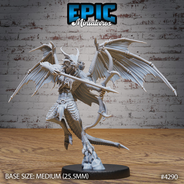 3D Printable Draconic Demon Copper Set / Winged Demon / Beast ...