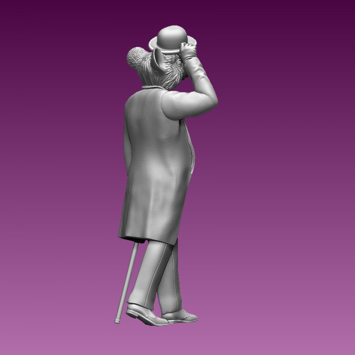 3D Printable mouse man by Dmitry Tishchenkov