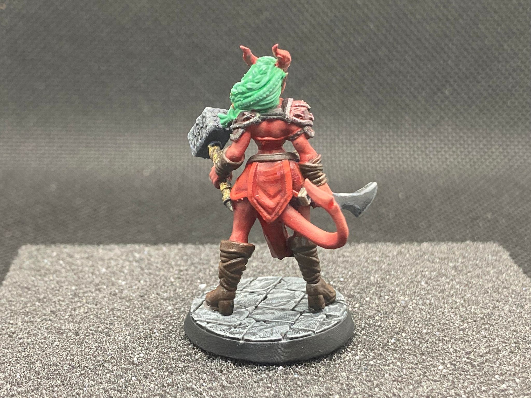 3D Printable Female Tiefling Set - Bard, Fighter / Barbarian, Rogue, Monk, Druid, Sorcerer (Set ...