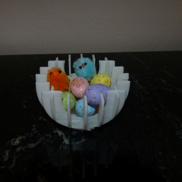 3D Printable Easter Egg by Michael Pfister