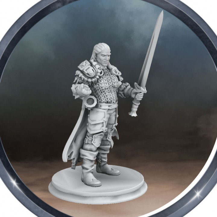3D Printable Rathgar Barbarian Beserker (Free) by Damon Smit